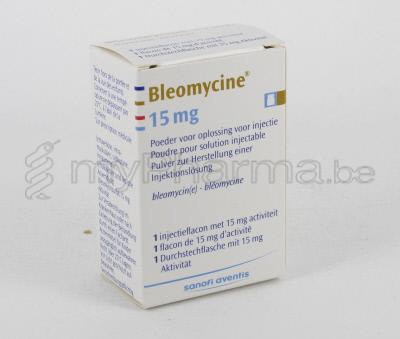 Pharmacie Parent SPRL : BLEOMYCINE 15.000 UI 1 AMP