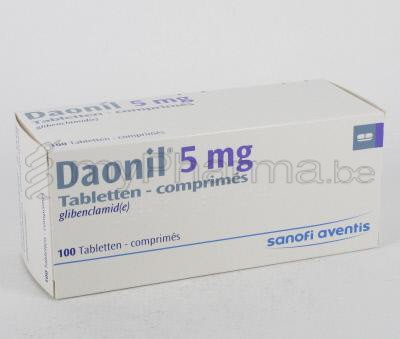 Pharmacie Parent SPRL : Home > Substances actives - G - Glibenclamide