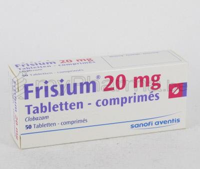 Pharmacie Parent SPRL : Substances actives - C - Clobazam - FRISIUM 20 ...