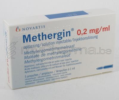 Pharmacie Parent SPRL : Substances actives - M - Méthylergométrine