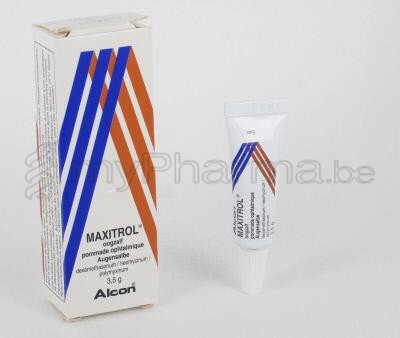 Pharmacie Parent SPRL : MAXITROL 3,5 G ONGUENT OPHT