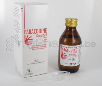 Pharmacie Parent SPRL : Substances actives - D - Dihydrocodéine