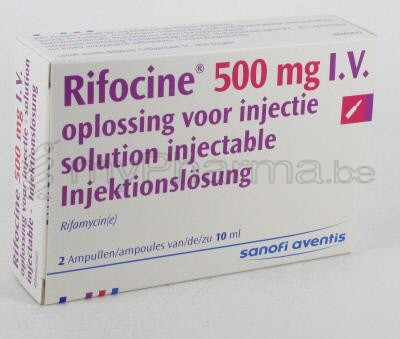 Pharmacie Parent SPRL : RIFOCINE 500MG/10ML 2 AMP