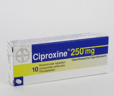 Pharmacie Parent SPRL : Substances actives - C - Ciprofloxacine