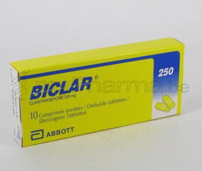 Pharmacie Parent SPRL : Substances actives - C - Clarithromycine