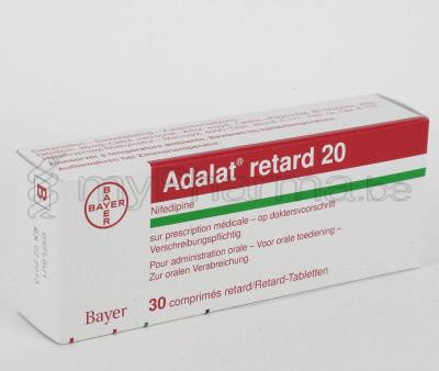 Adalat 20 – 4.1. Indicaciones terapéuticas