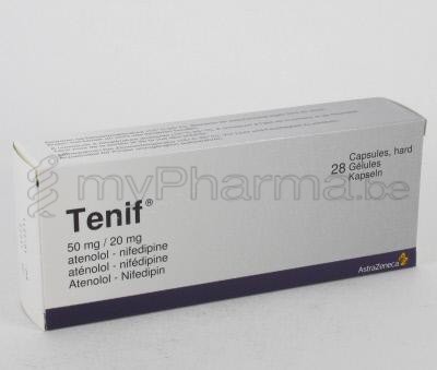 Pharmacie Parent SPRL : Substances actives - N - Nifédipine (+ Aténolol)