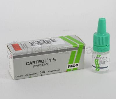 Pharmacie Parent SPRL : Substances actives - C - Cartéolol