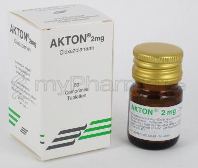 Pharmacie Parent SPRL : AKTON EXEL PHARMA COMP. 50 X 2 MG