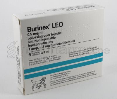 Pharmacie Parent SPRL : BURINEX 2MG/4ML 5 AMP