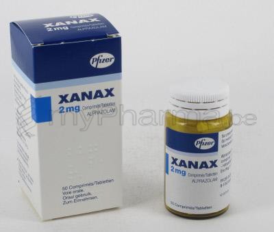 Pharmacie Parent SPRL : Substances actives - A - Alprazolam - XANAX 2 ...