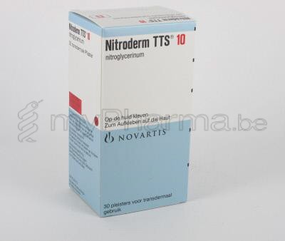 Pharmacie Parent SPRL : Substances actives - N - Nitroglycérine (voie ...