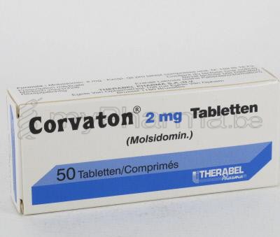 Pharmacie Parent SPRL : Substances actives - M - Molsidomine - CORVATON ...