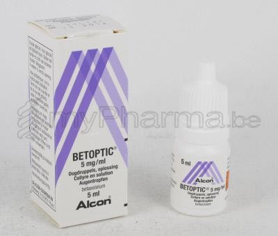 Pharmacie Parent SPRL : Substances actives - B - Betaxolol (Ogen)