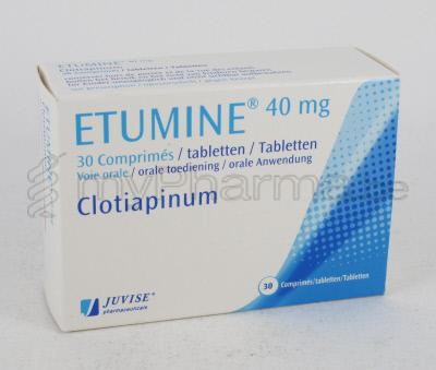 Pharmacie Parent SPRL : ETUMINE 40 MG 30 COMP