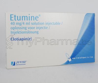 Pharmacie Parent SPRL : Substances actives - C - Clotiapine