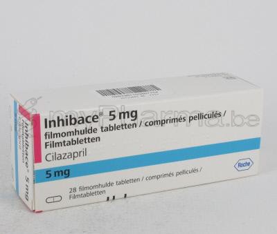 Pharmacie Parent SPRL : Substances actives - C - Cilazapril - INHIBACE ...