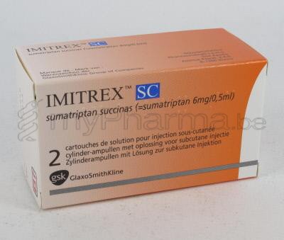 Pharmacie Parent SPRL : Home > Substances actives - S - Sumatriptan ...