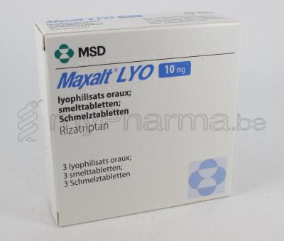 Pharmacie Parent SPRL : Home > Substances actives - R - Rizatriptan ...