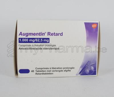 Pharmacie Parent SPRL : Substances actives - C - Acide clavulanique (+ Amoxicilline) - AUGMENTIN ...
