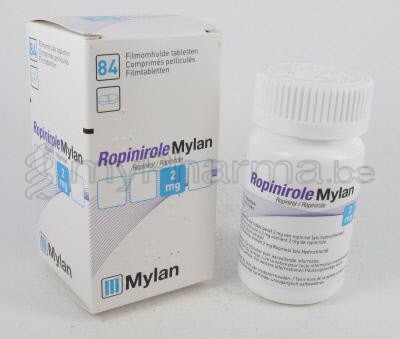 Pharmacie Parent SPRL : Substances actives - R - Ropinirole