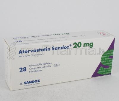 Pharmacie Parent SPRL : Substances actives - A - Atorvastatine ...