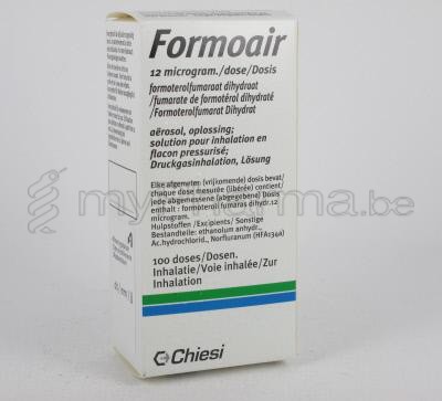 Pharmacie Parent SPRL : Substances actives - F - Formotérol