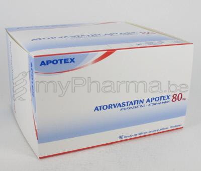 Pharmacie Parent SPRL : Substances actives - A - Atorvastatine ...