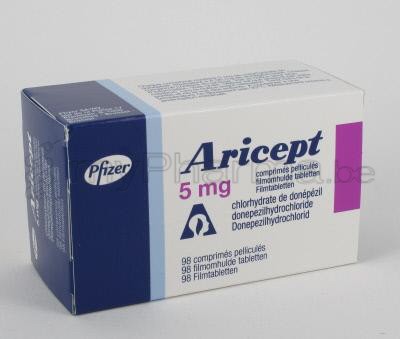 Pharmacie Parent SPRL : Substances actives - D - Donépézil - ARICEPT 5 ...