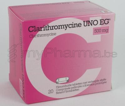 Pharmacie Parent SPRL : Substances actives - C - Clarithromycine