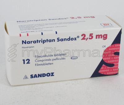 Pharmacie Parent SPRL : Substances actives - N - Naratriptan ...