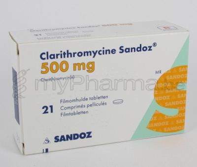 Pharmacie Parent SPRL : Substances actives - C - Clarithromycine