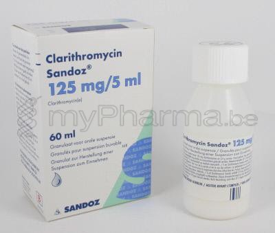 Pharmacie Parent SPRL : Substances actives - C - Clarithromycine