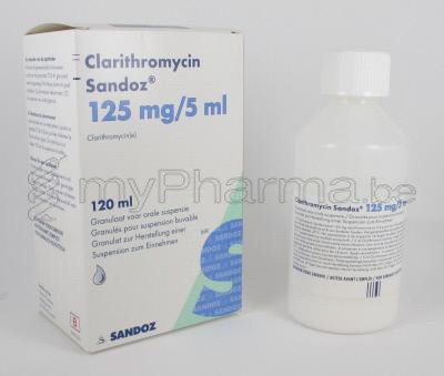 Pharmacie Parent SPRL : Substances actives - C - Clarithromycine