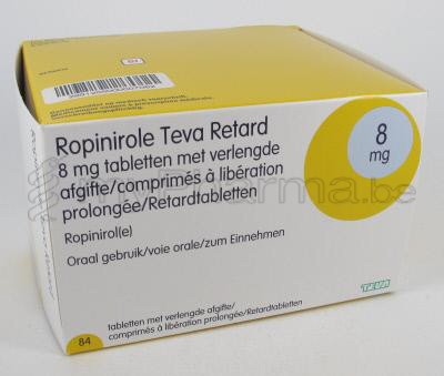 Pharmacie Parent SPRL : Substances actives - R - Ropinirole