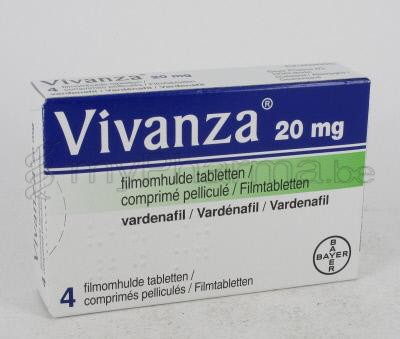 Pharmacie Parent SPRL : Substances actives - V - Vardenafil - VIVANZA ...