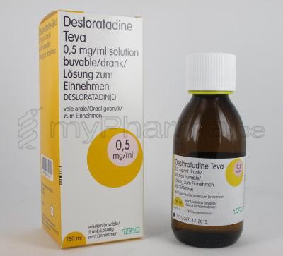 Pharmacie Parent SPRL : Substances actives - D - Desloratadine ...