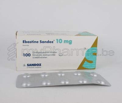 Pharmacie Parent SPRL : Substances actives - E - Ebastine - EBASTINE ...