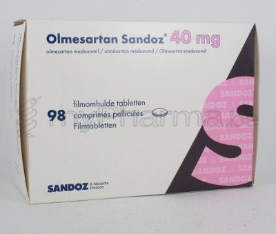 Pharmacie Parent SPRL : Home > Substances actives - O - Olmésartan