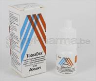 Pharmacie Parent SPRL : TOBRADEX 5 ML COLLYRE