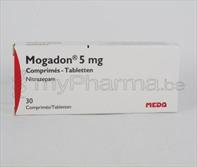 Pharmacie Parent SPRL : Substances actives - N - Nitrazépam - MOGADON 5 ...