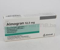 Pharmacie Parent SPRL : Substances actives - A - Almotriptan - ALMOGRAN ...