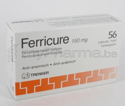 Pharmacie Parent SPRL : FERRICURE 326 MG 56 CAPS