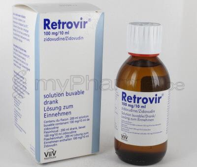 Pharmacie Parent SPRL : Substances actives - Z - Zidovudine - RETROVIR ...