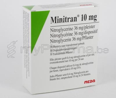 Pharmacie Parent SPRL : Substances actives - N - Nitroglycérine (voie ...
