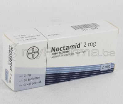 Pharmacie Parent SPRL : Substances actives - L - Lormétazépam ...