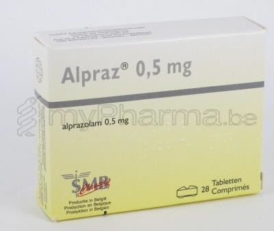 Pharmacie Parent SPRL : Substances actives - A - Alprazolam - ALPRAZ 0 ...