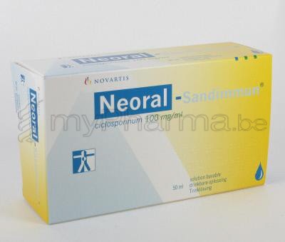 Pharmacie Parent SPRL : Substances actives - C - Ciclosporine - NEORAL ...