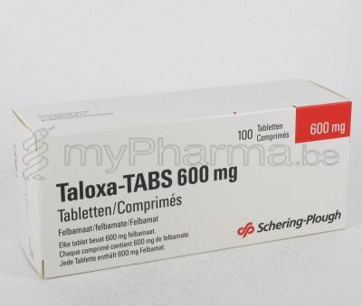 Pharmacie Parent SPRL : Substances actives - F - Felbamate - TALOXA ...