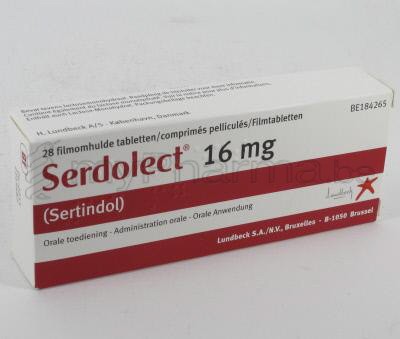 Pharmacie Parent SPRL : Substances actives - S - Sertindole - SERDOLECT ...